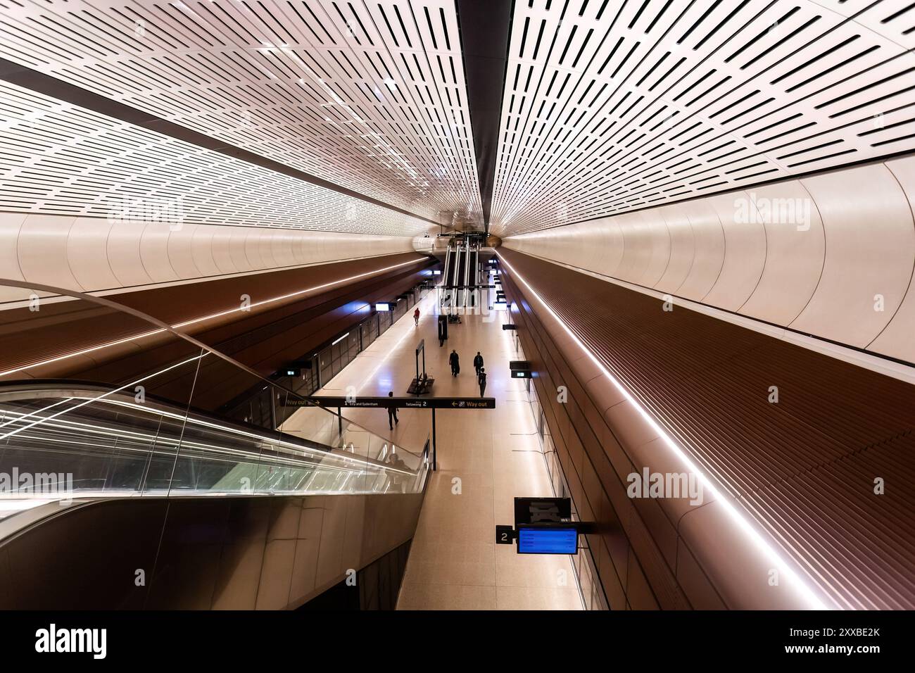 Sydney, Australia, Friday,23rd August, 2024. Victoria Cross Metro ...