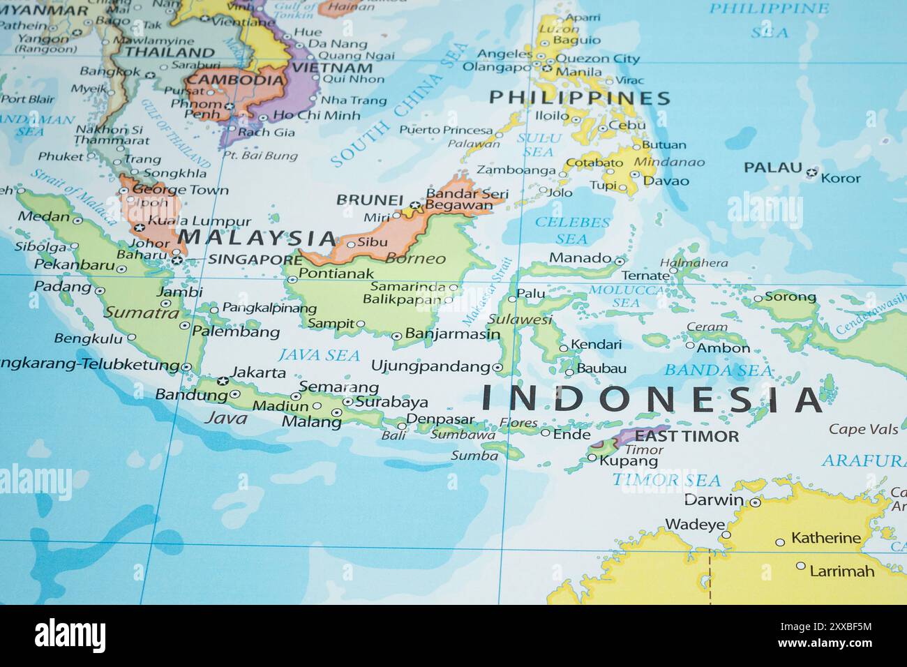 Political Map Of Indonesia Political Map Of Indonesia