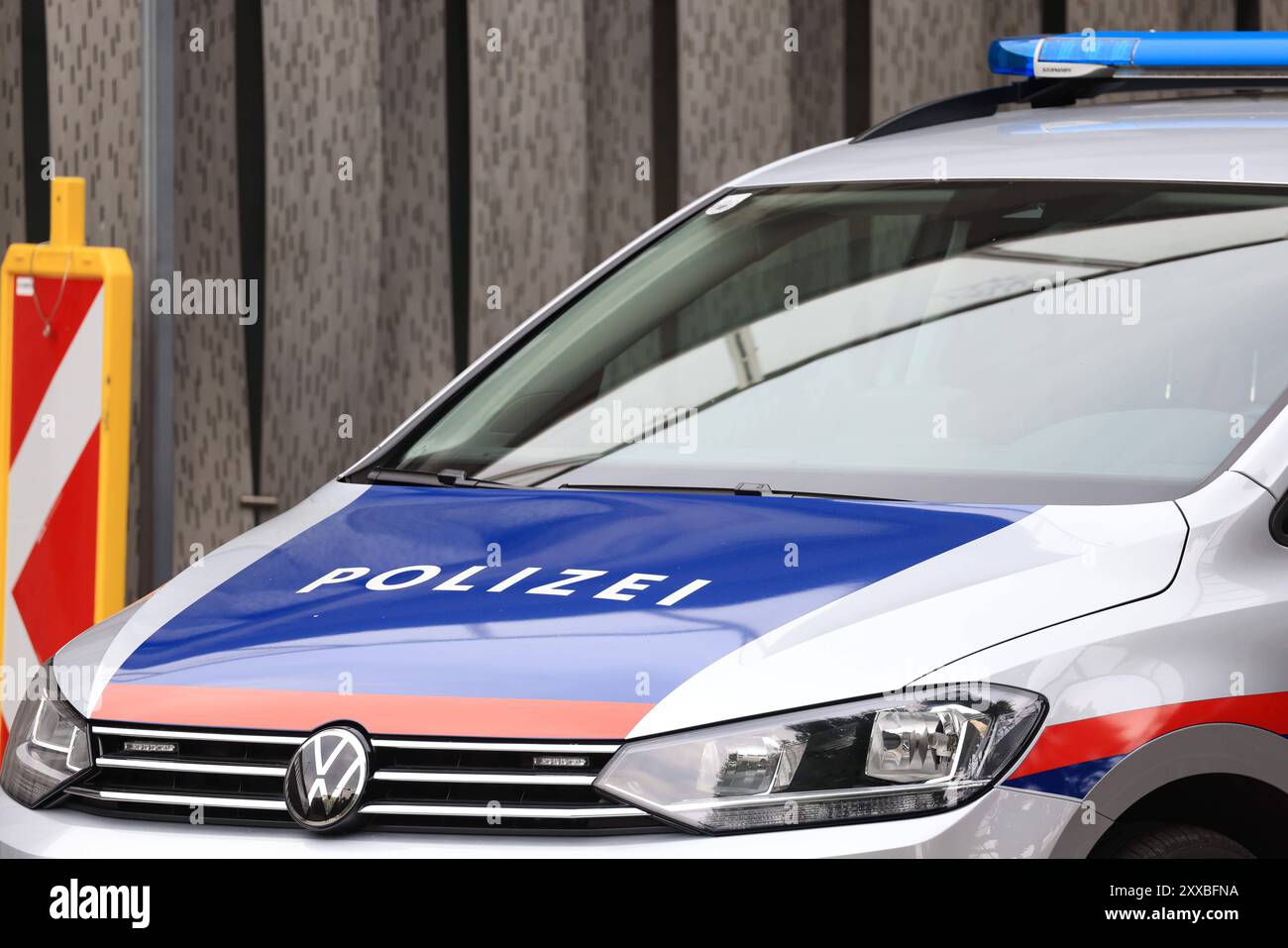 Wien, Österreich 16. August 2024: Im Bild: Ein Einsatzfahrzeug der ...
