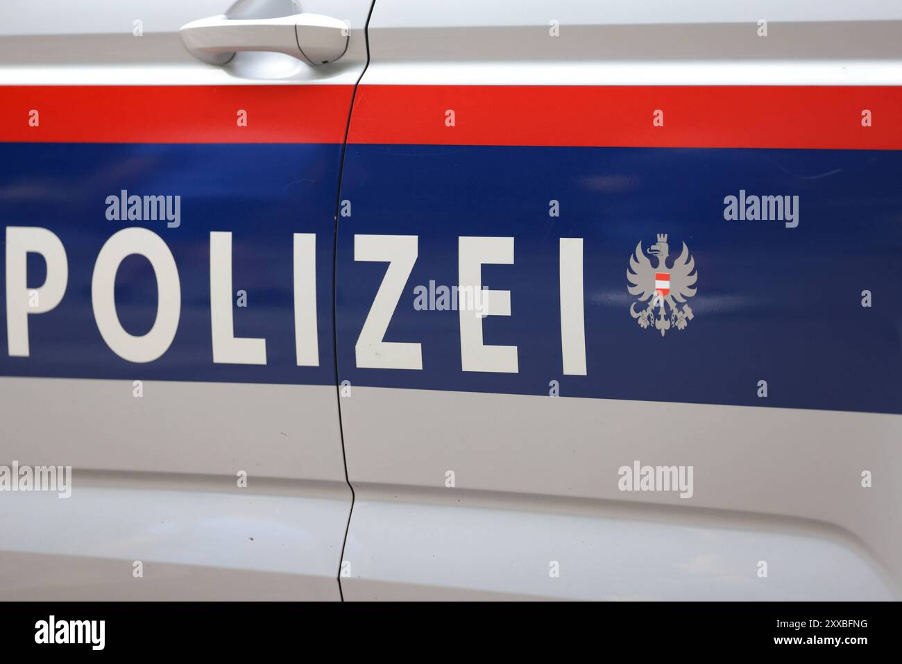 Wien, Österreich 16. August 2024: Im Bild: Ein Einsatzfahrzeug der ...