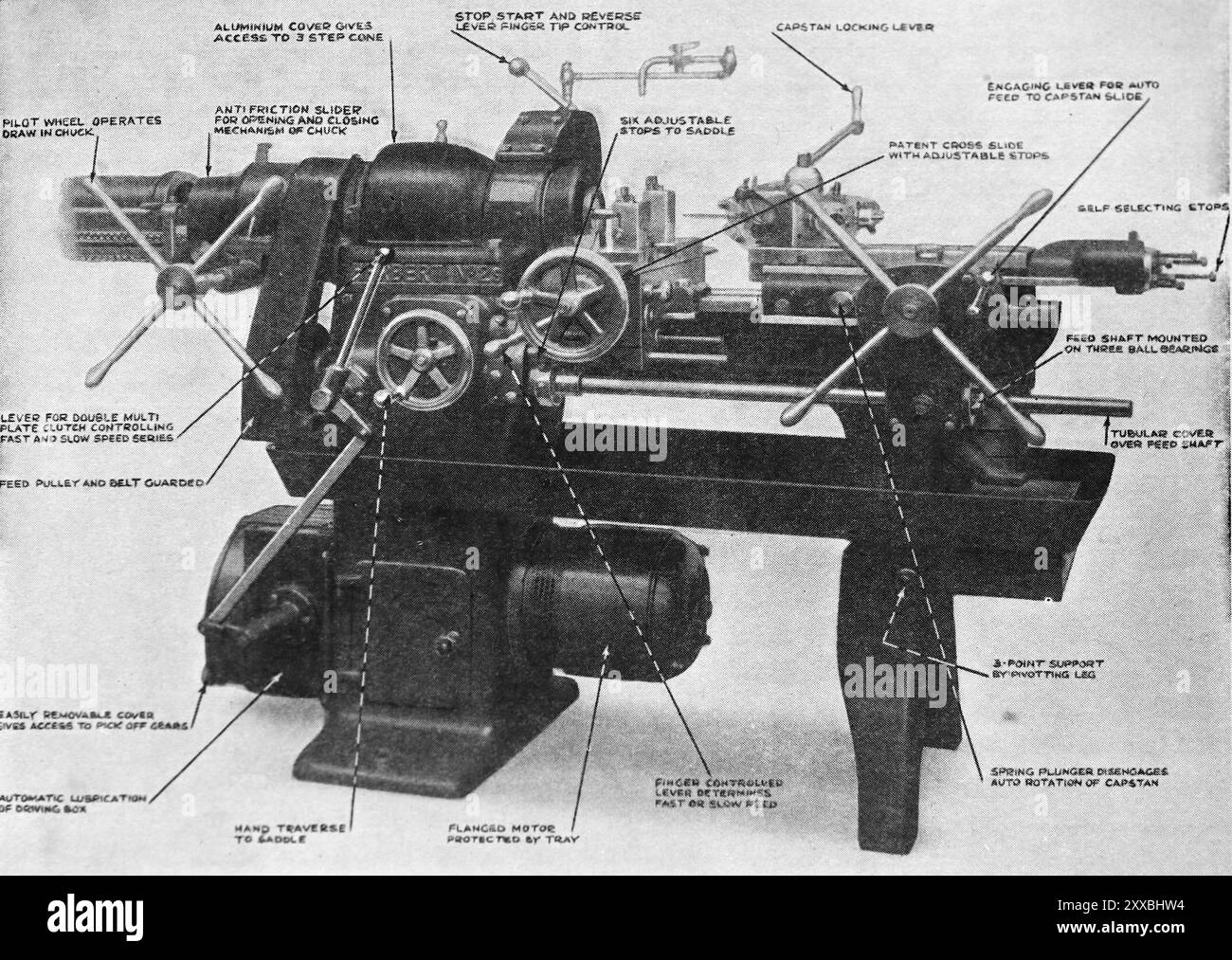 2s capstan lathe hi-res stock photography and images - Alamy