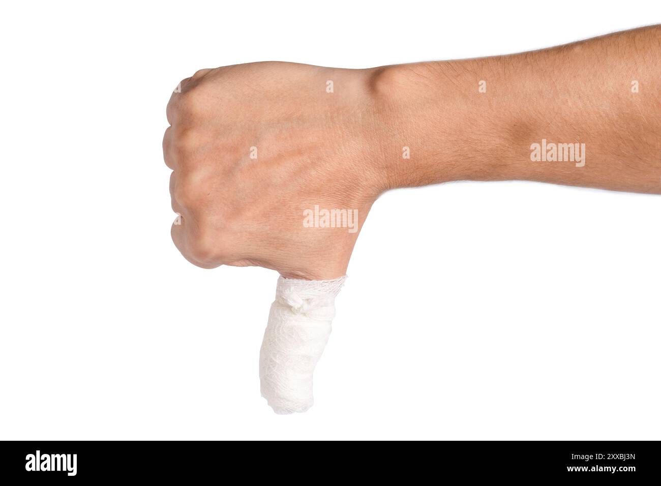 Bandaged thumb hi-res stock photography and images - Alamy