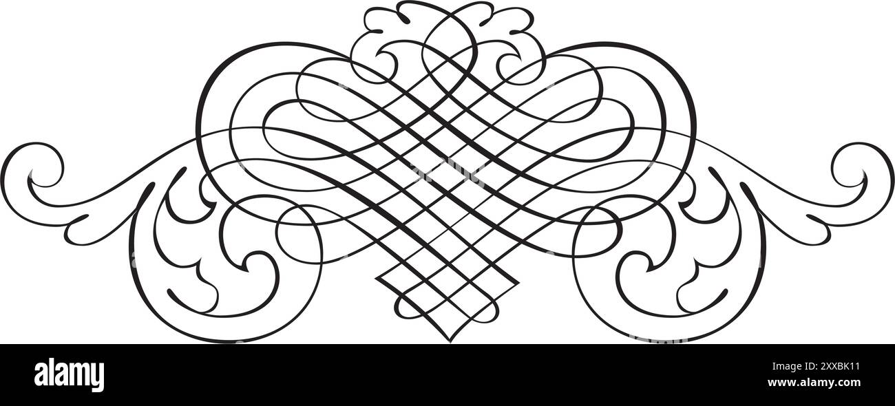 Abstract arabic Vintage Decorative Calligraphy Ornamental Silhouette ...