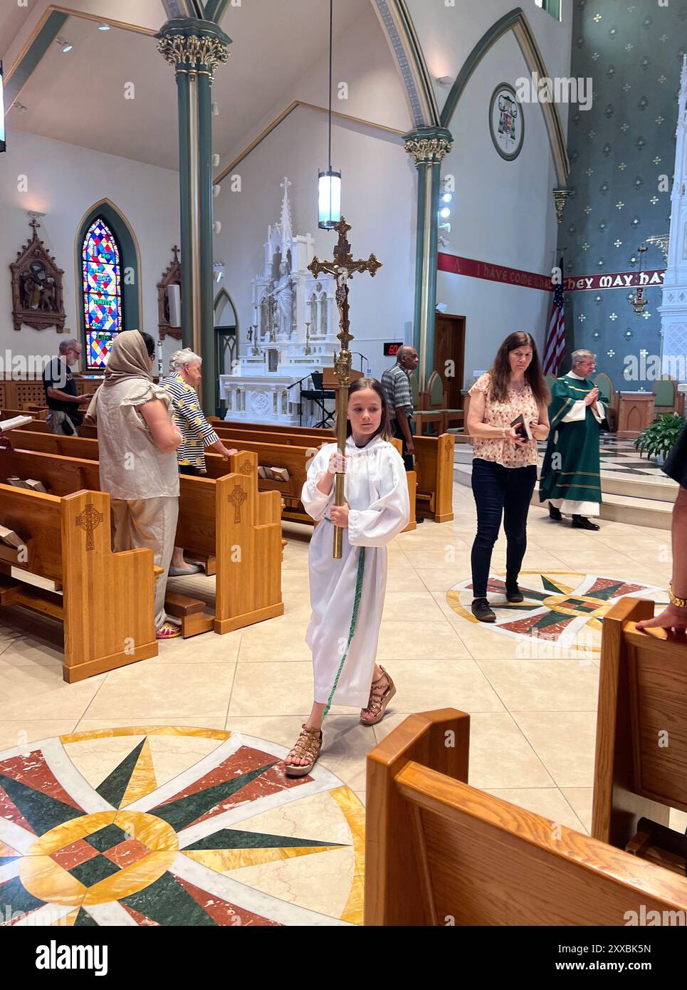 Catholic Mass Procession