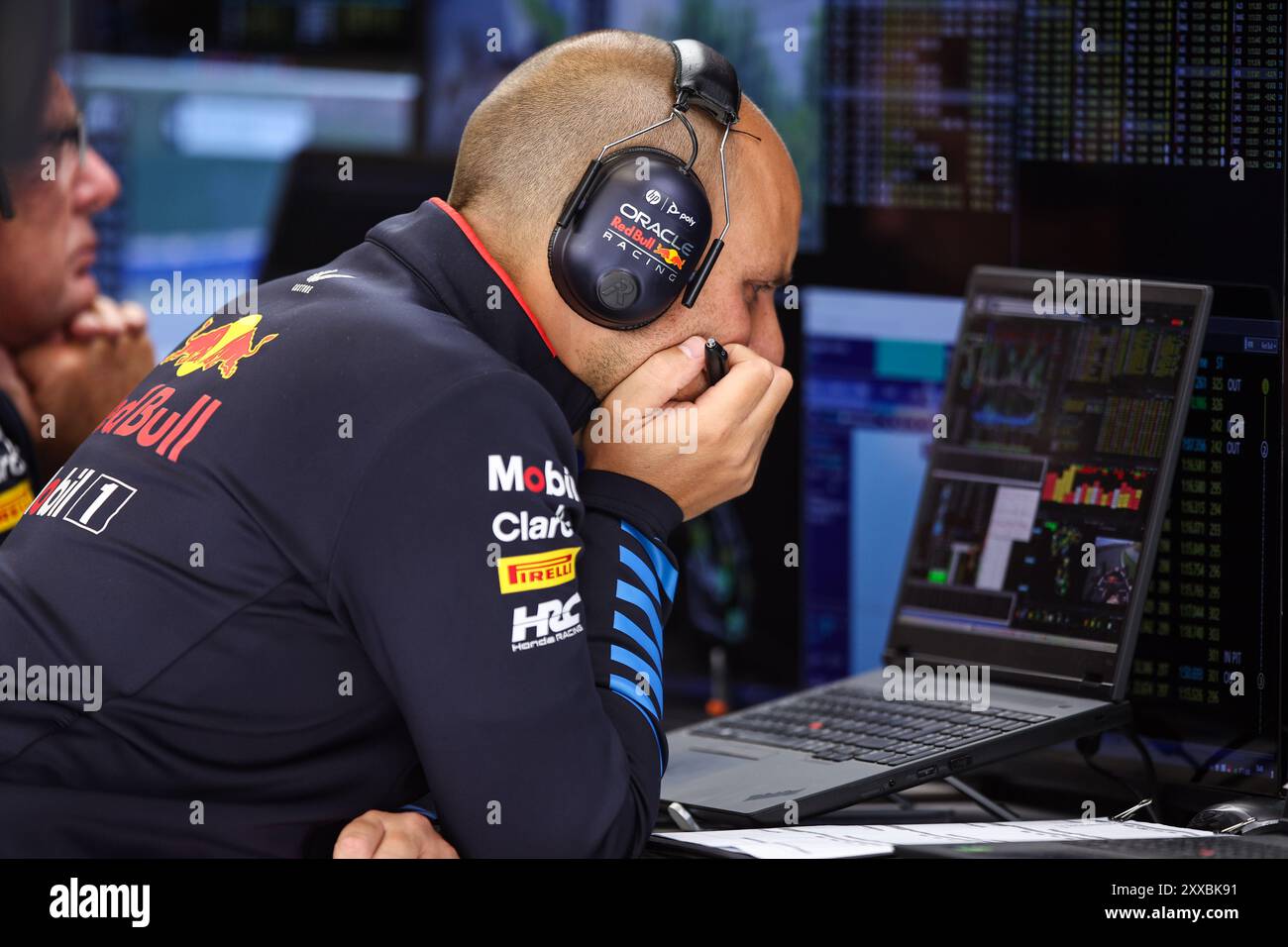 LAMBIASE Gianpiero, Race Engineer of Max Verstappen, portrait, during ...