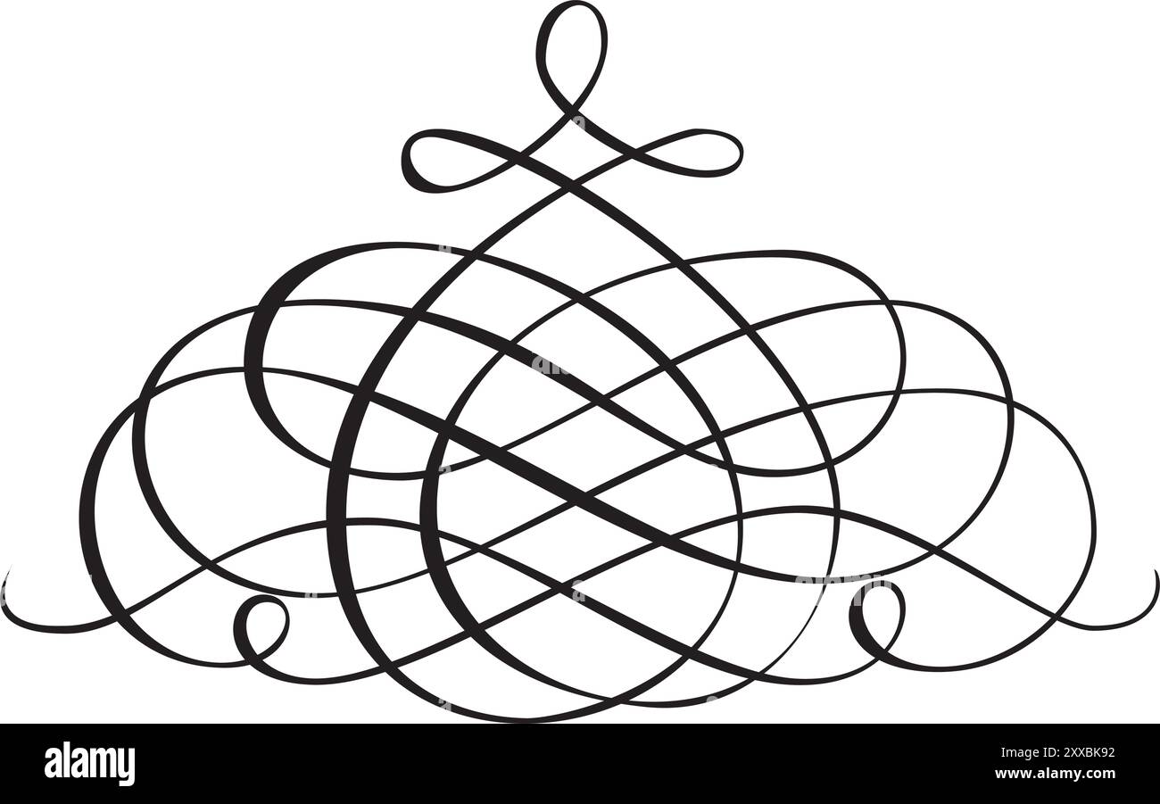 Abstract arabic Vintage Decorative Calligraphy Ornamental Silhouette ...