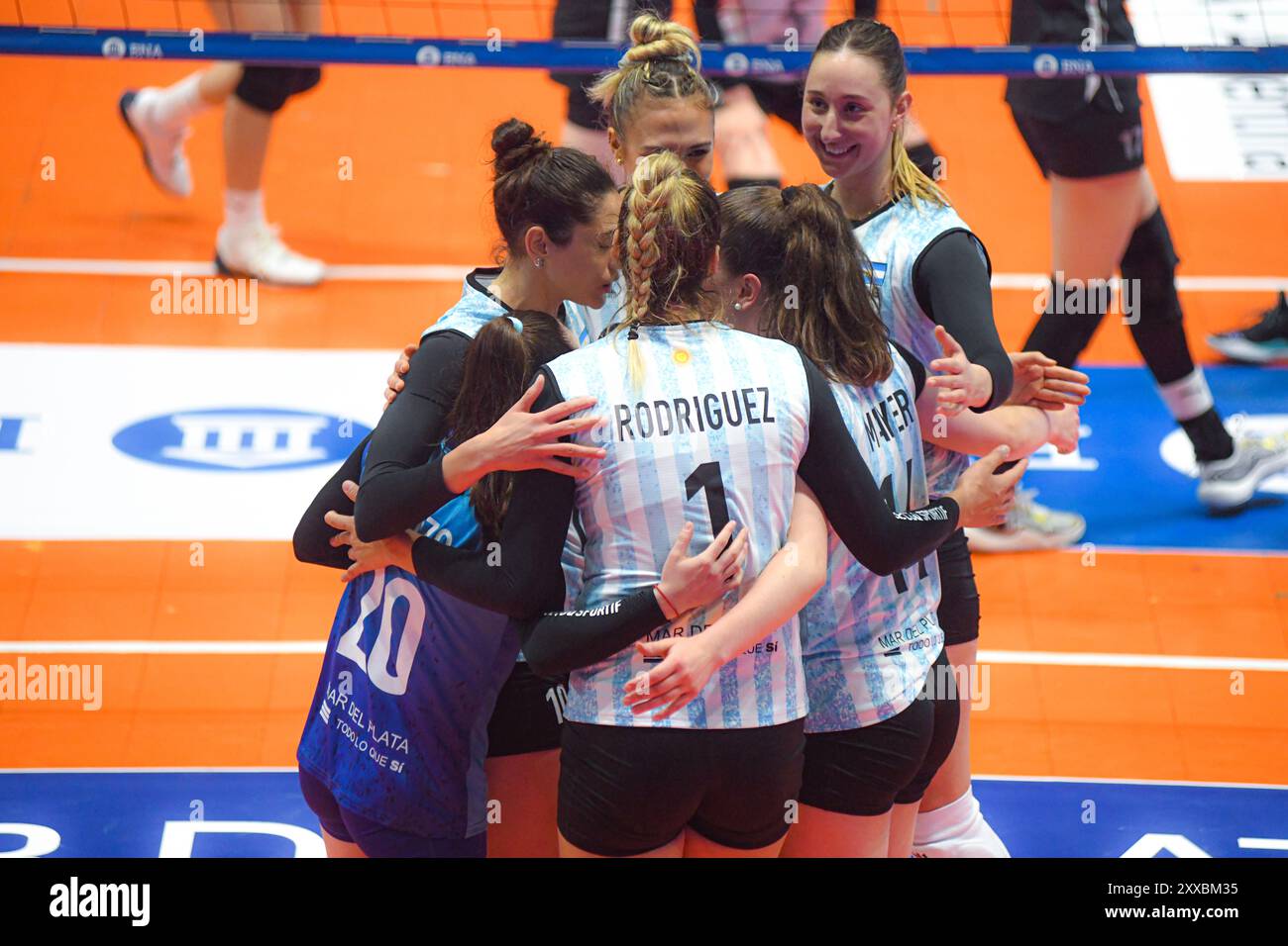 Argentina National Volleyball Team (Las Panteras). Women's Volleyball ...