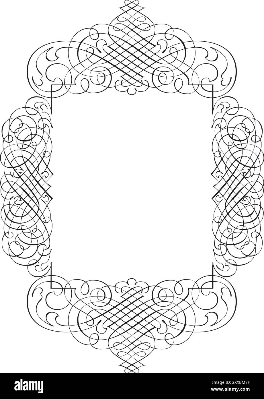 Flower floral forge Stock Vector Images - Alamy