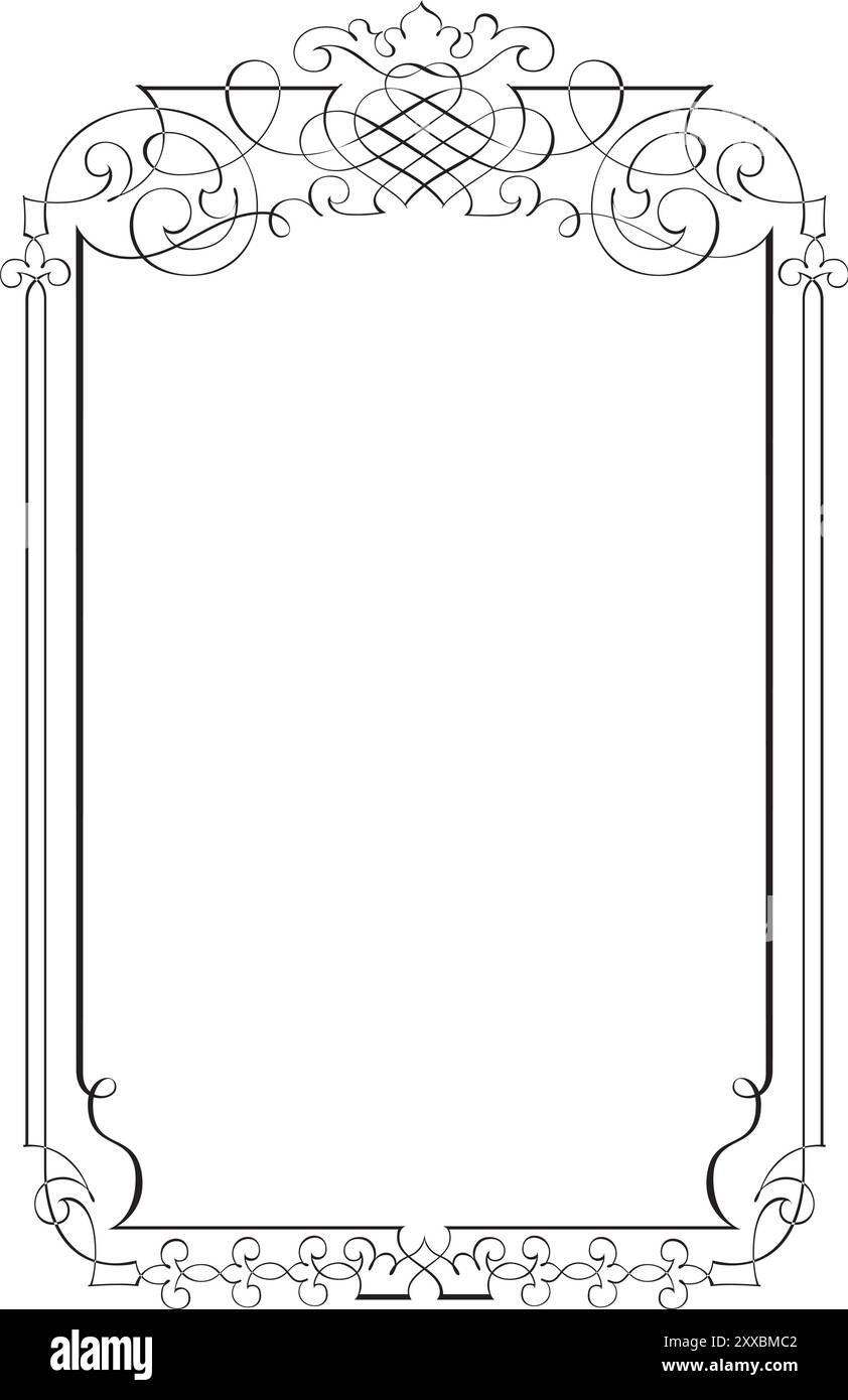 Flower floral forge Stock Vector Images - Alamy