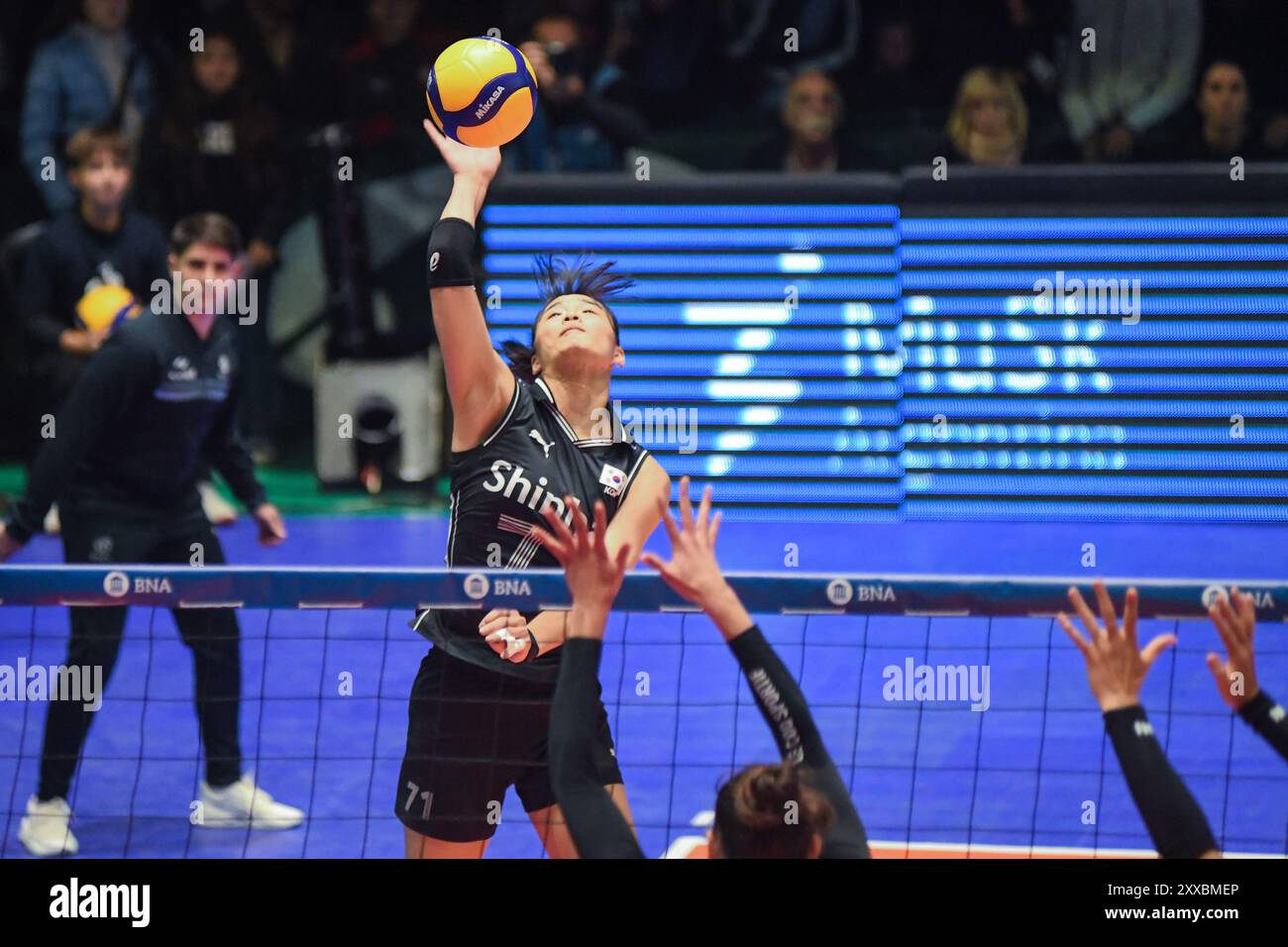 Jiyun Moon (South Korea). Women's Volleyball Stock Photo - Alamy