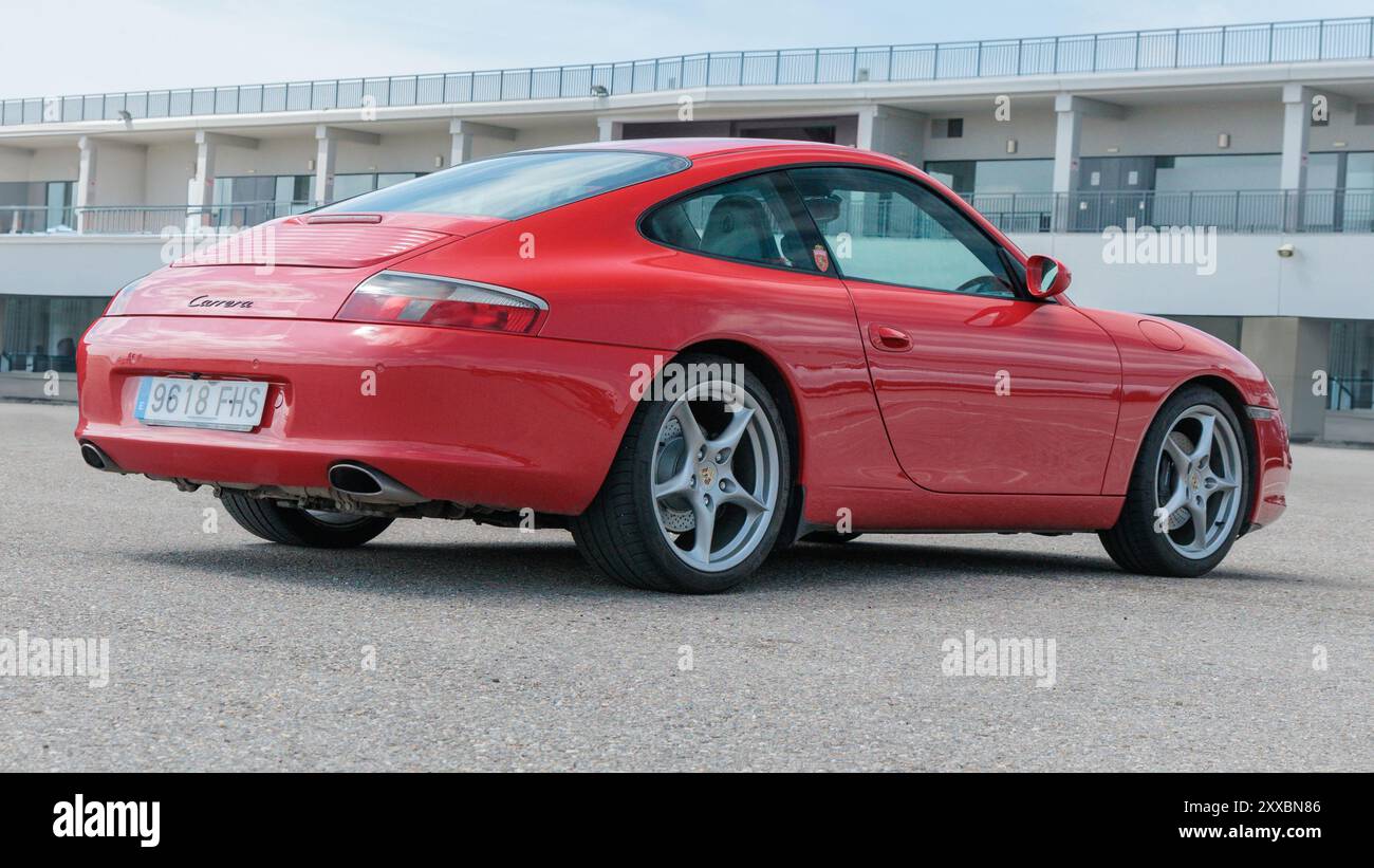 Los Arcos, Spain-May 25, 2024: Porsche 911 (996) Carrera (rear Stock ...