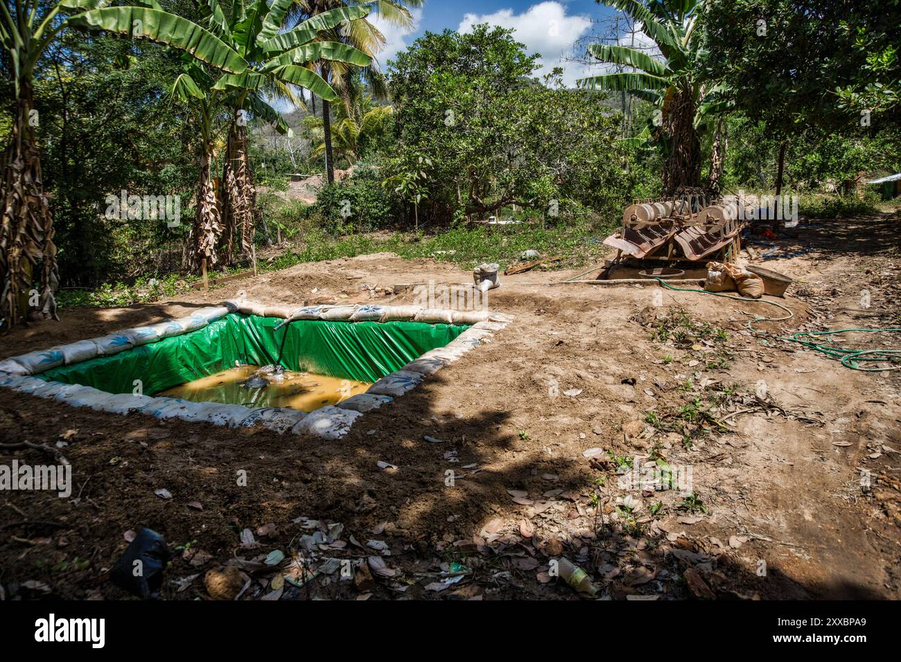 Artisanal and illegal gold mining using mercury and sodium cyanide in ...