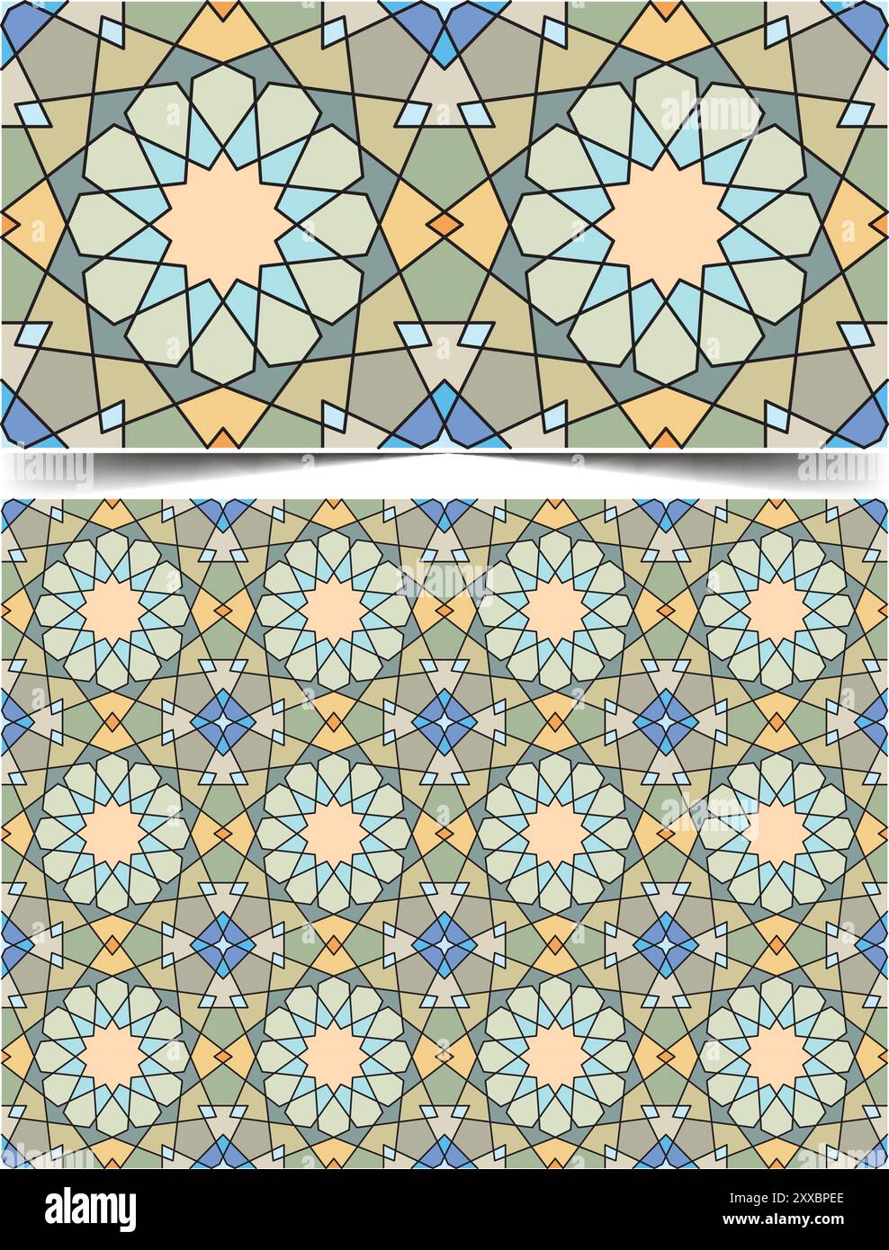 Luxury vector seamless pattern. Ornament, Traditional, Ethnic, Arabic ...