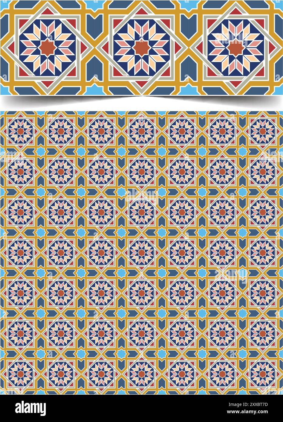 Luxury vector seamless pattern. Ornament, Traditional, Ethnic, Arabic ...