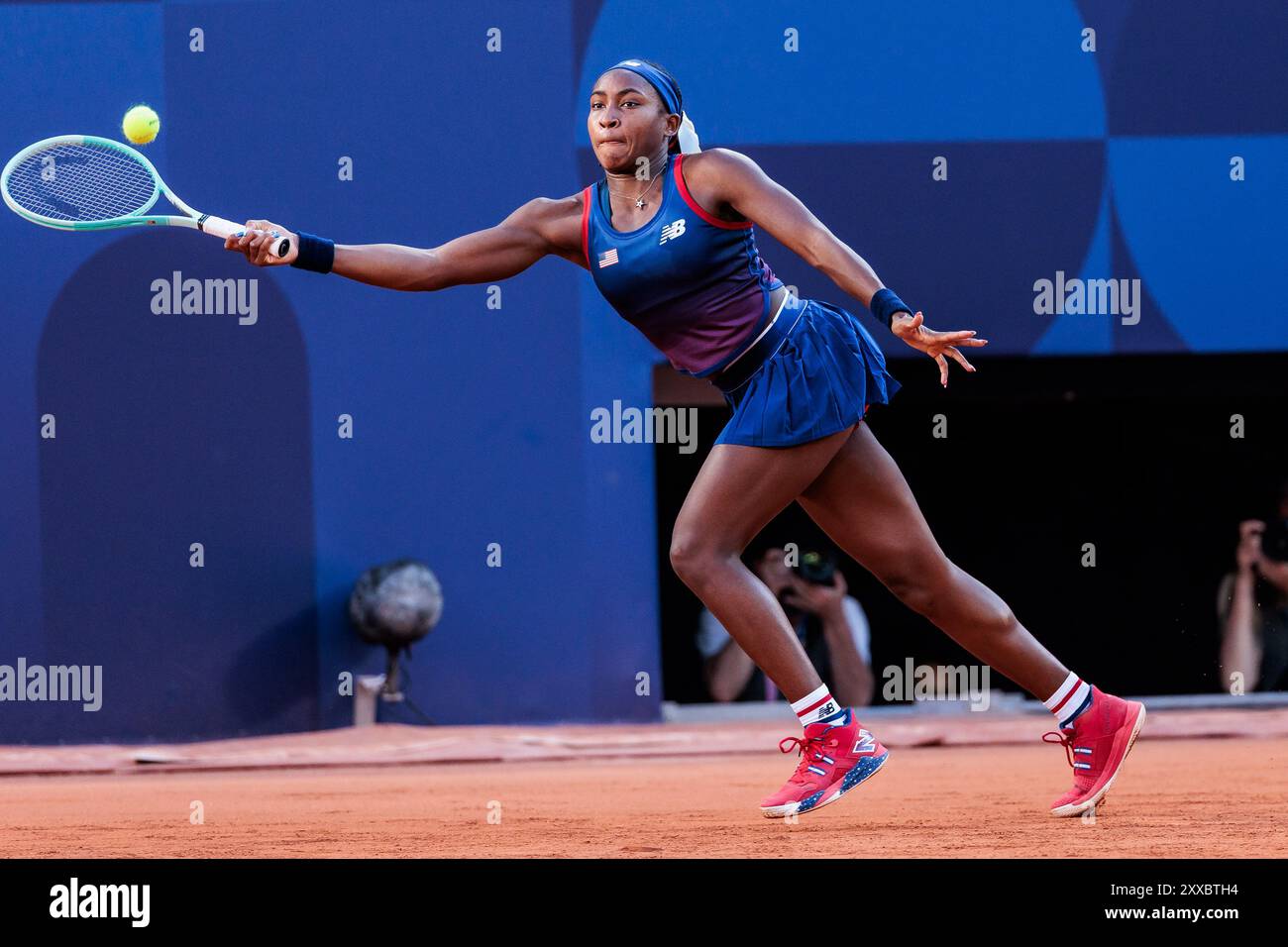 FRA, Paris, Olympischen Games Paris 2024, Roland Garros - Court ...