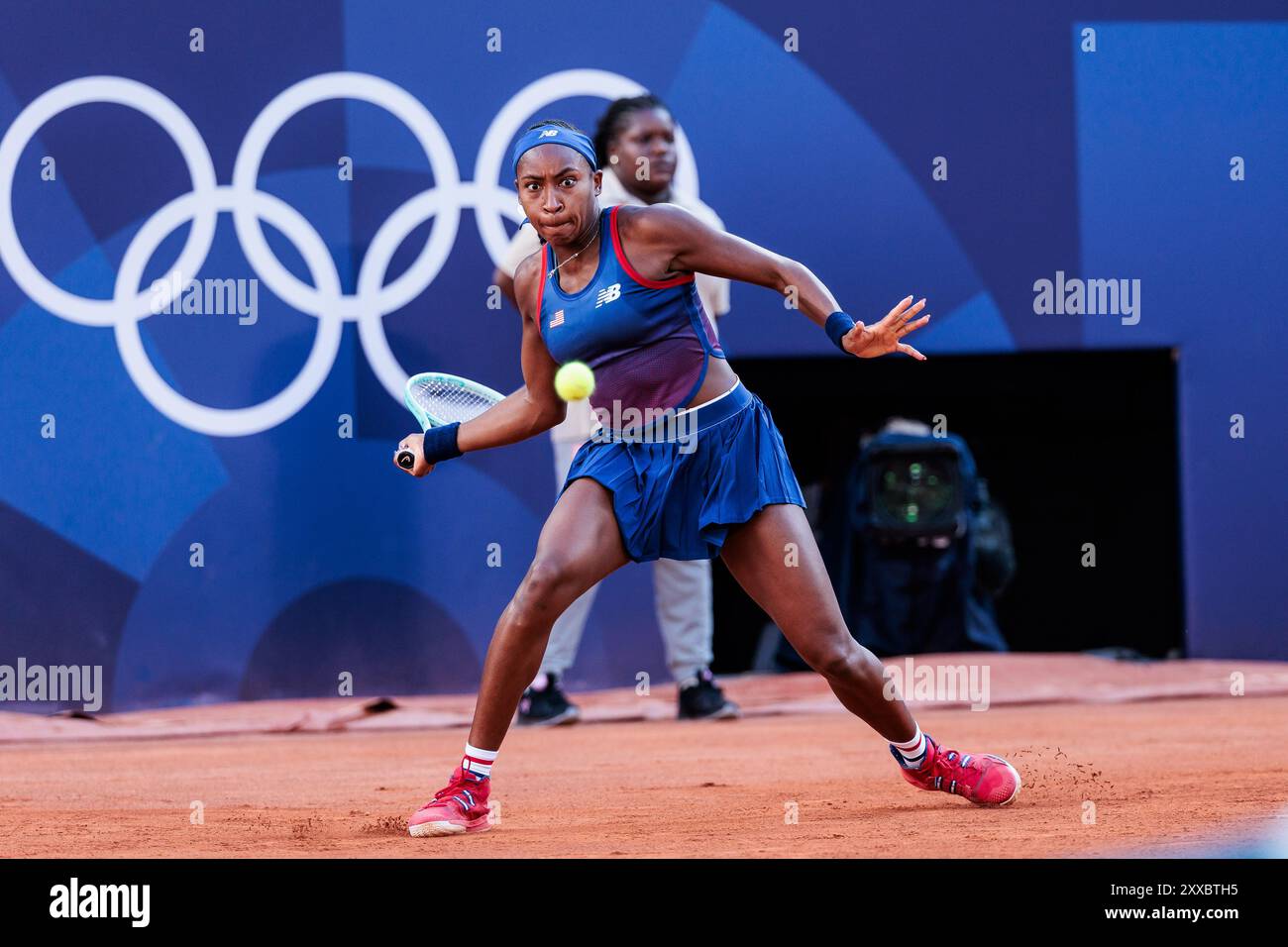 FRA, Paris, Olympischen Games Paris 2024, Roland Garros - Court ...