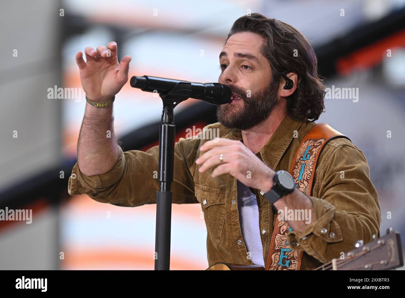 Thomas Rhett performs on NBC's "Today" at Rockefeller Plaza on August ...