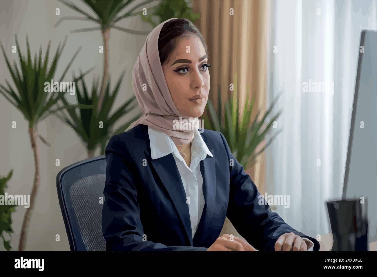 Saudi corporate Stock Vector Images - Alamy