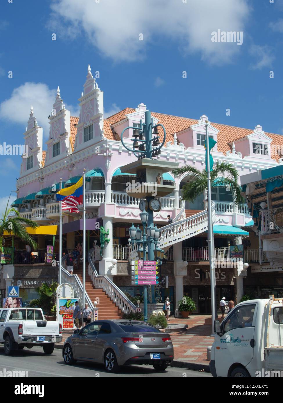 Royal Plaza Mall, Oranjestad City, Aruba, West Indies, Caribbean ...