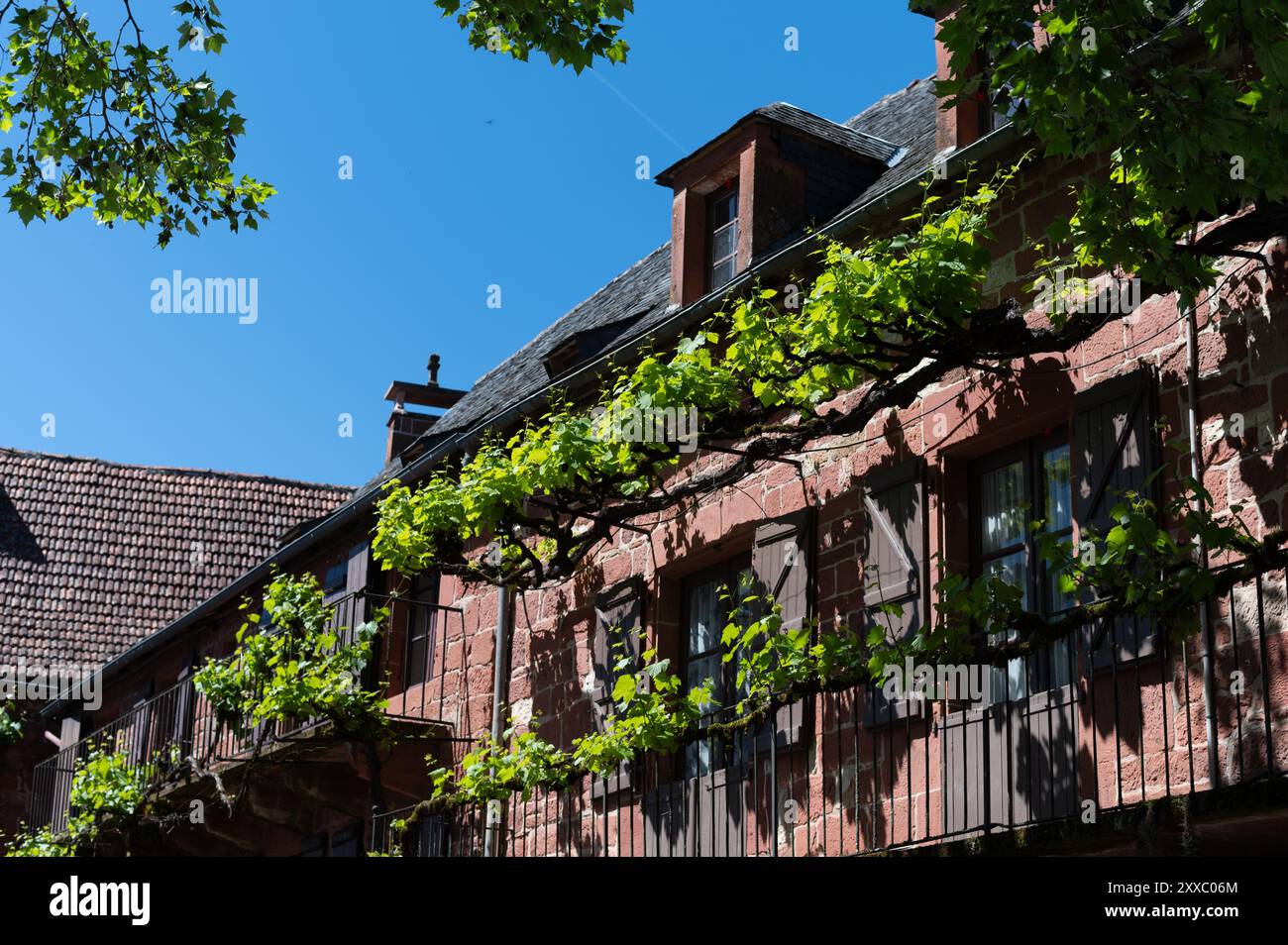 Collonges-la-Rouge village one of the most beautiful villages in France ...