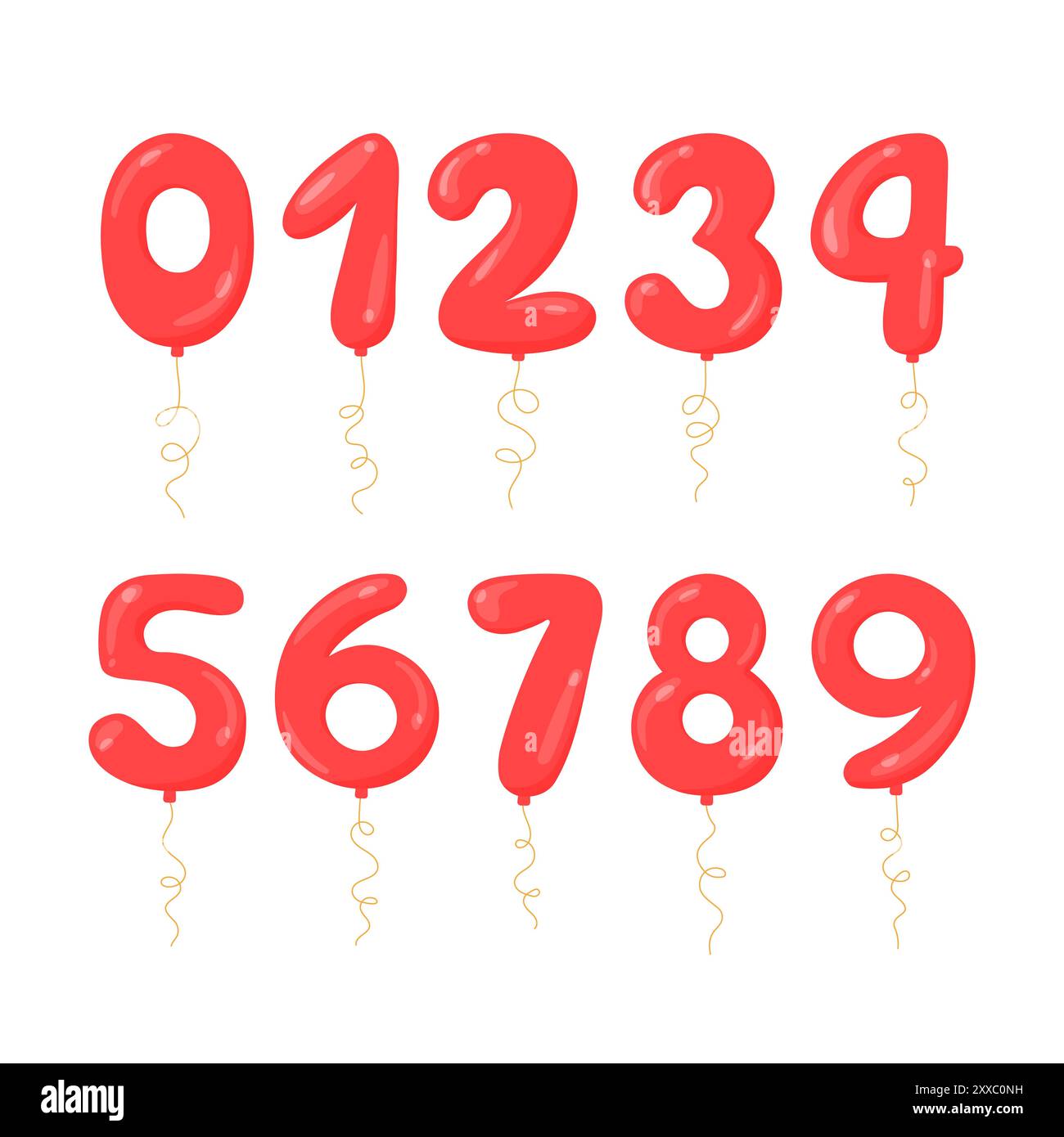 6 9 numbers cartoon hi-res stock photography and images - Alamy