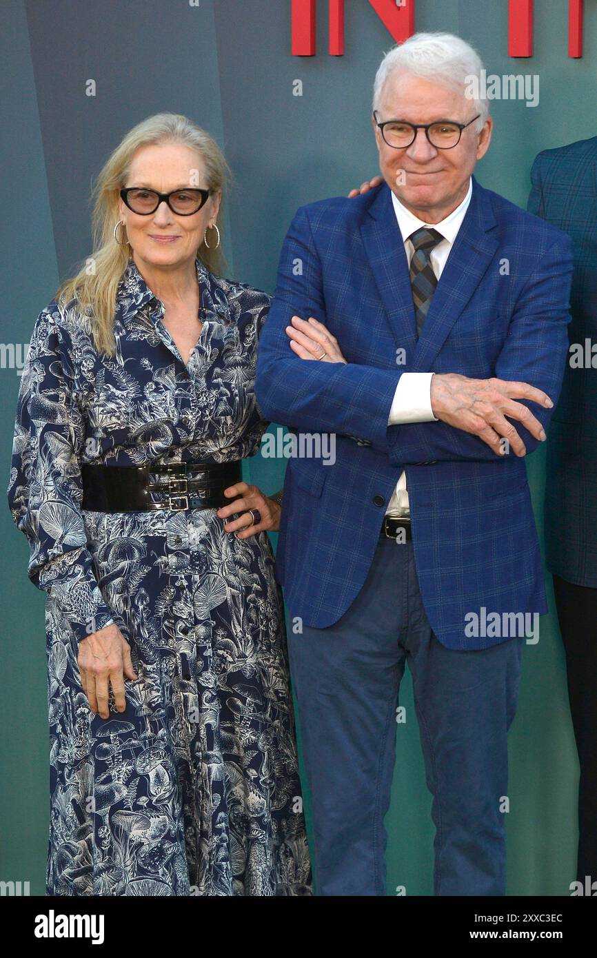 Meryl Streep und Steve Martin bei der Premiere der 4. Staffel der Hulu ...