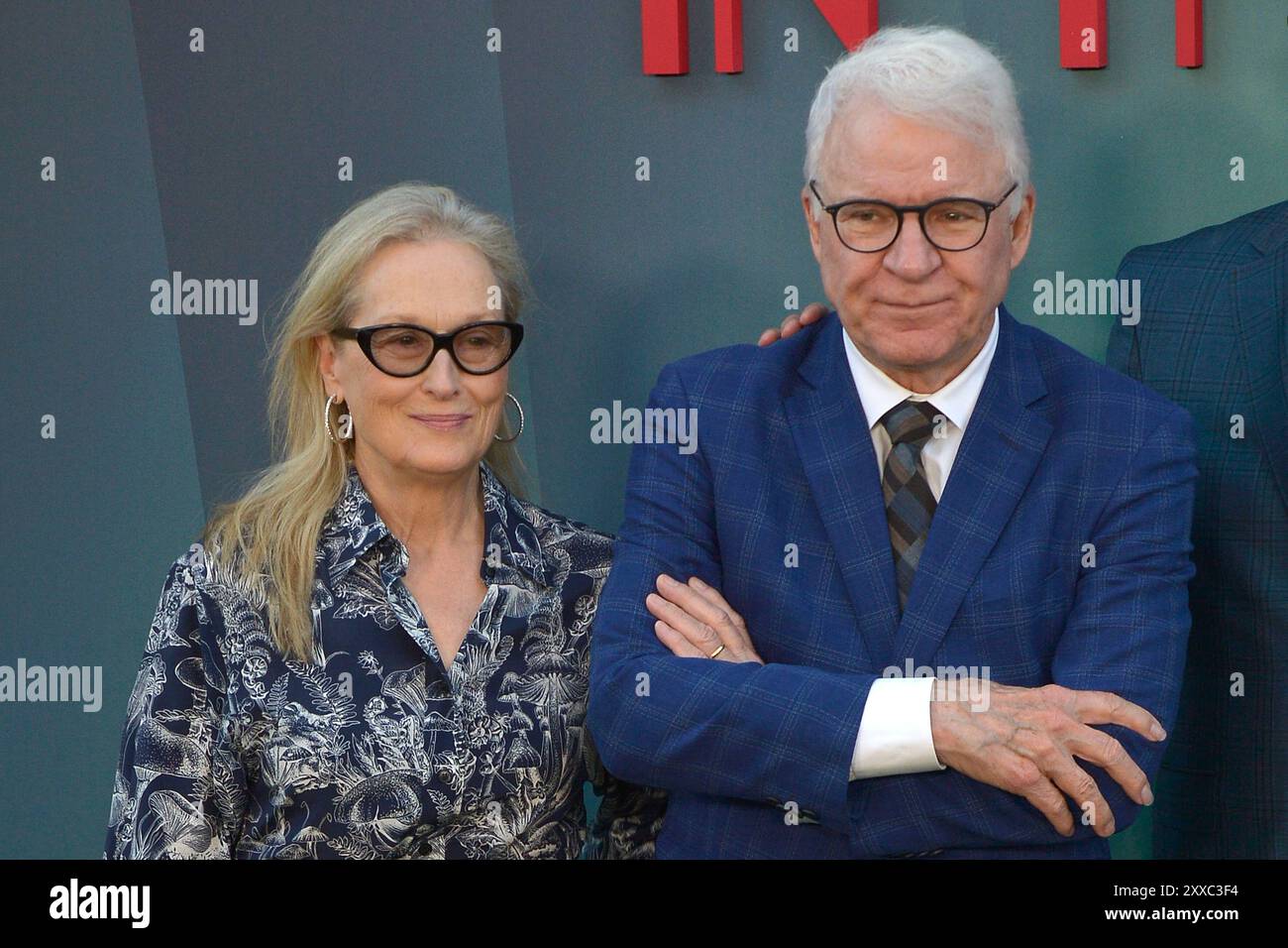 Meryl Streep und Steve Martin bei der Premiere der 4. Staffel der Hulu ...