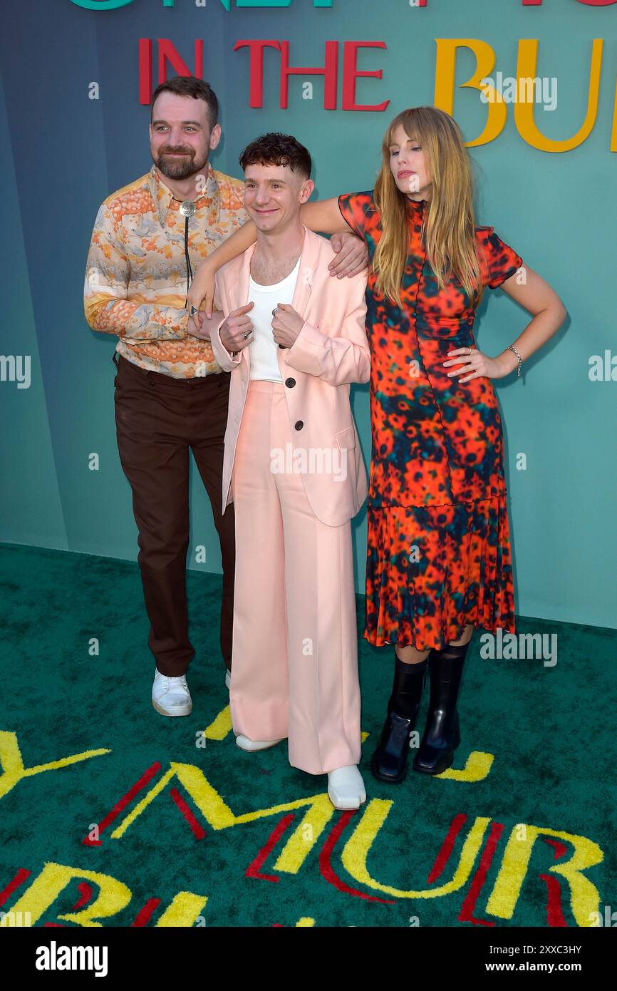 Micah Stock, Chris Perfetti und Alexandra Templer bei der Premiere der ...