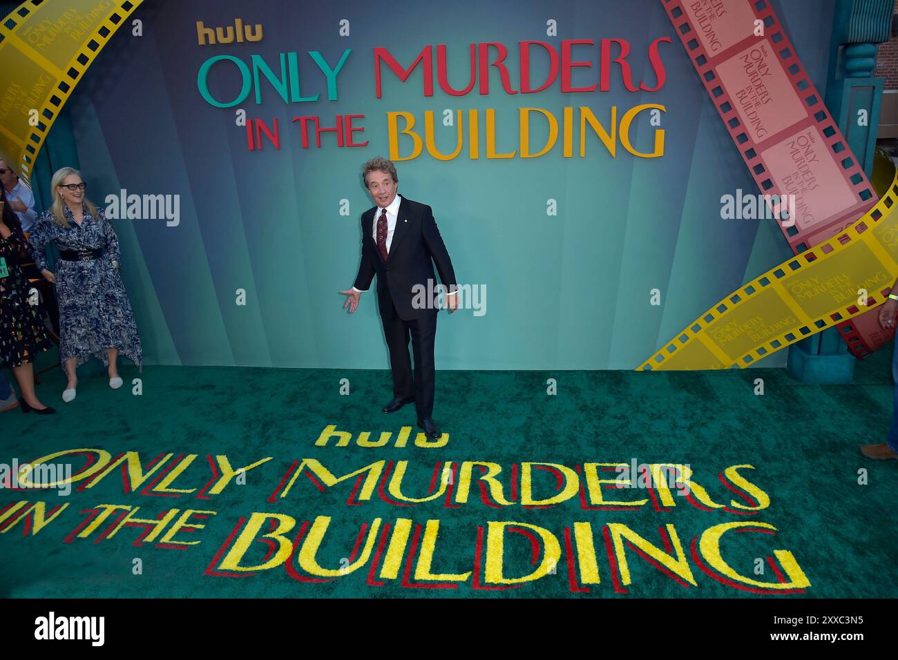 Meryl Streep und Martin Short bei der Premiere der 4. Staffel der Hulu ...