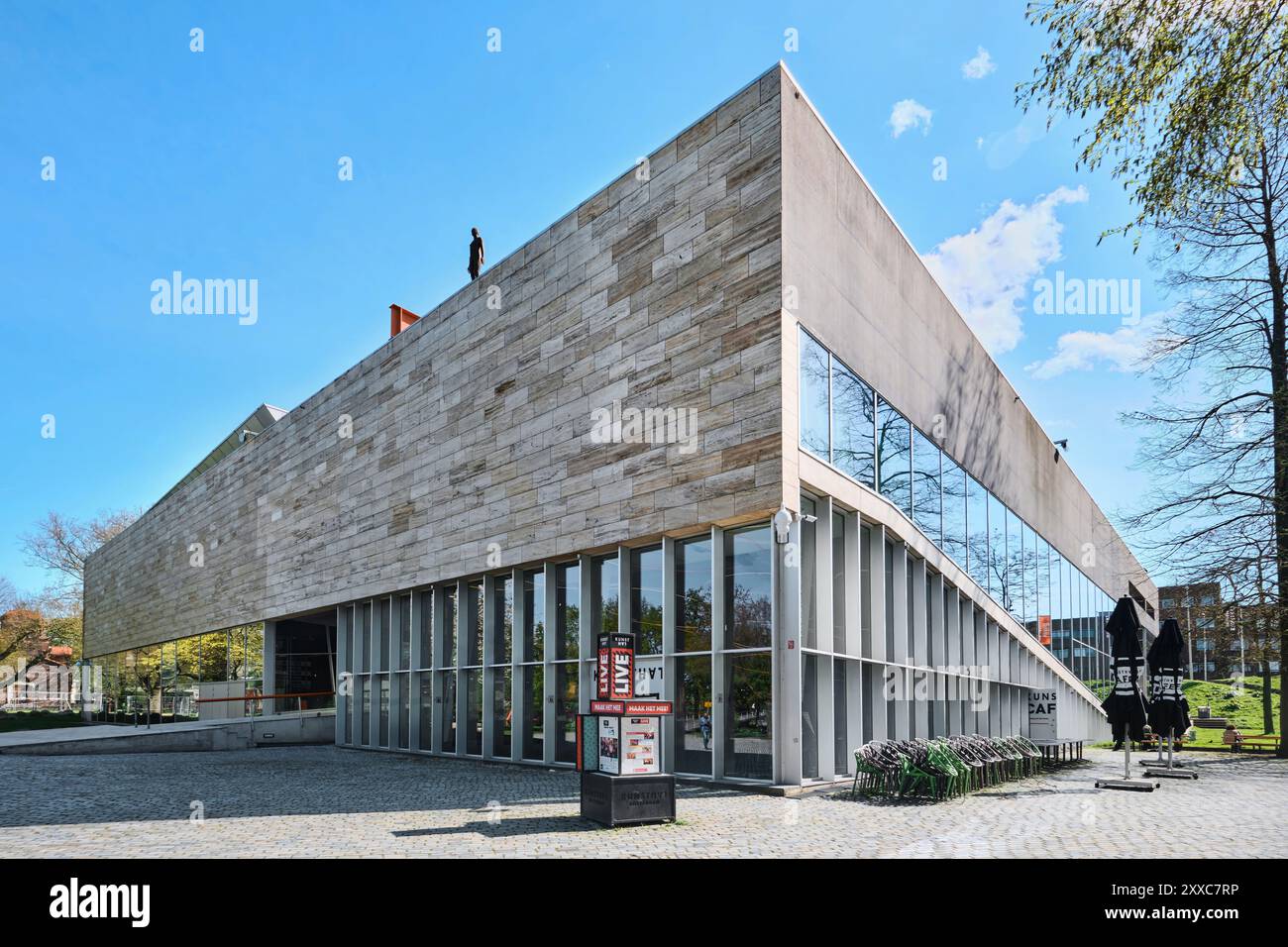 Rotterdam, Netherlands - April 10, 2024: The Kunsthal museum in ...