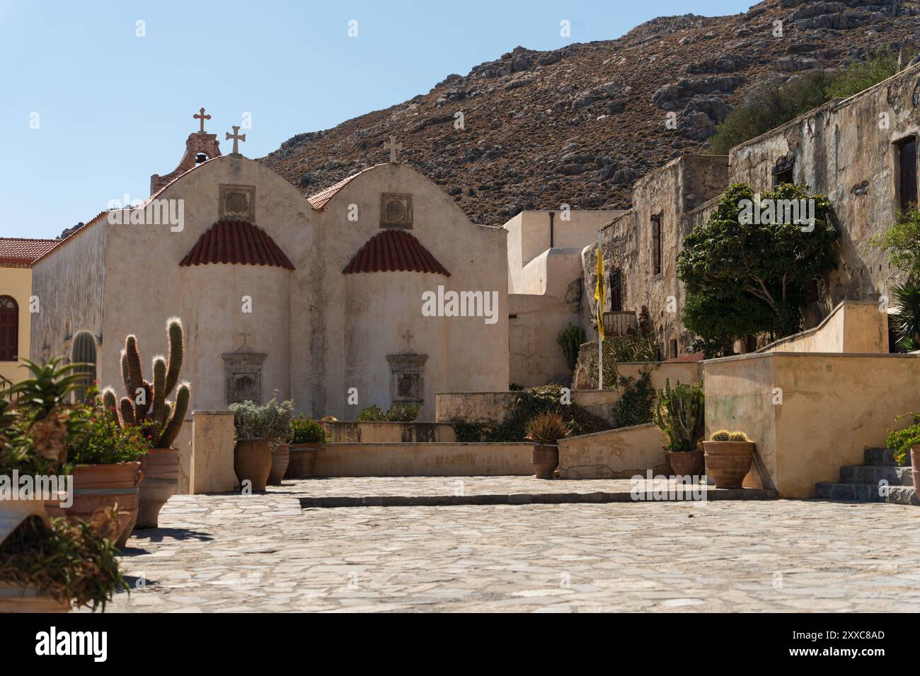 Cross church preveli hi-res stock photography and images - Alamy