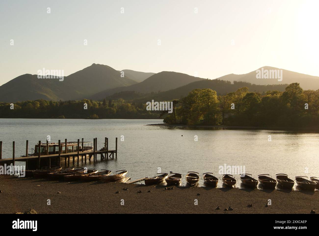 Derwent Water, The Lake District, Cumbria, England Stock Photo - Alamy