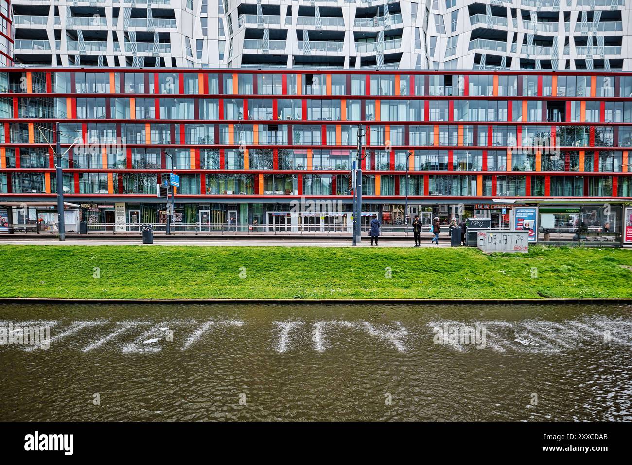 Rotterdam, Netherlands - April 10, 2024: New high-rise apartment ...