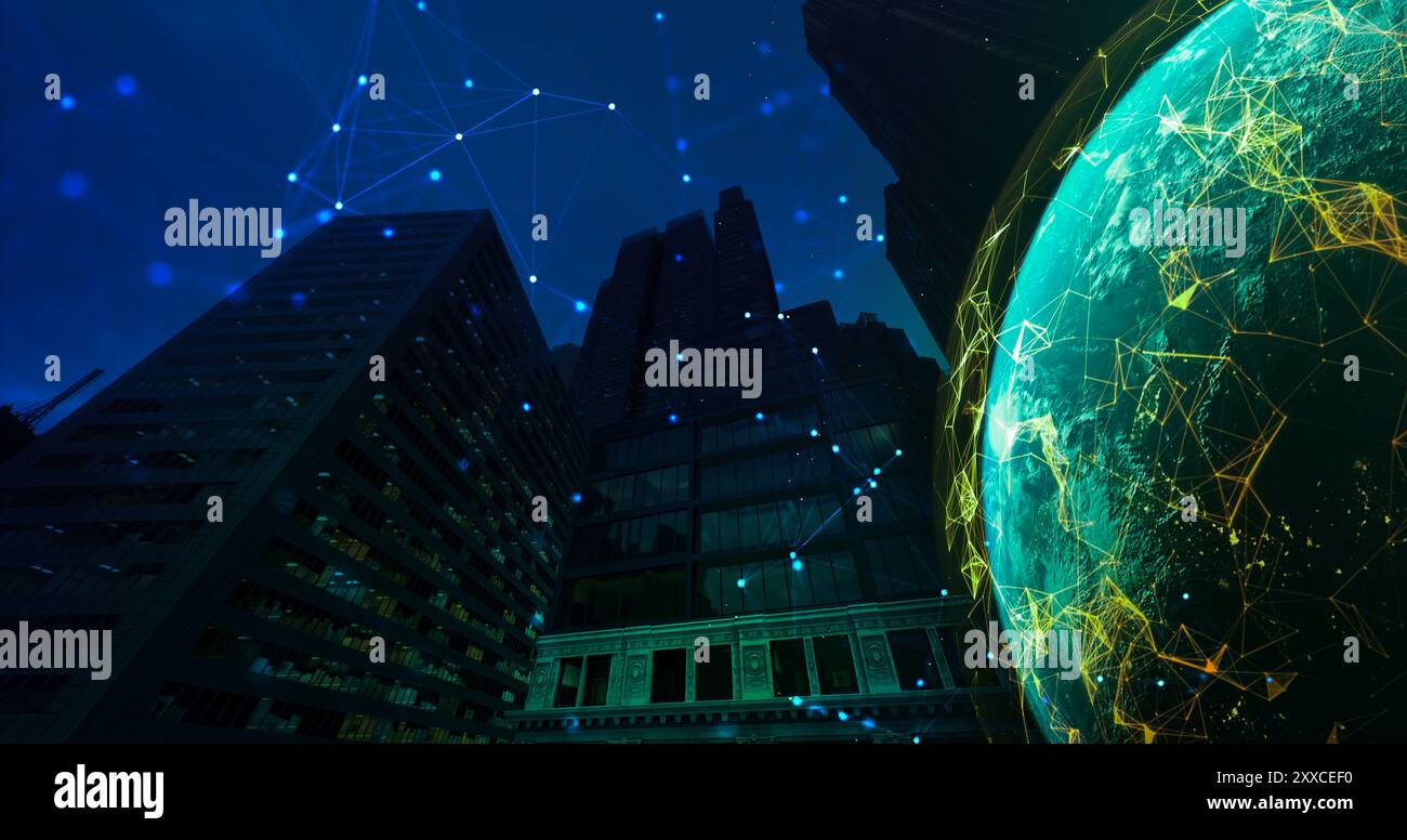 Abstract 5g world map hi-res stock photography and images - Alamy