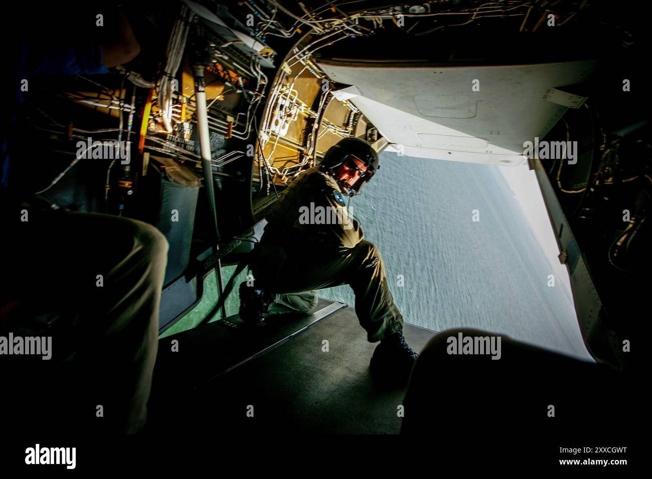 The US Air Force CV-22 Osprey aircraft at MacDill Air Force Base in ...