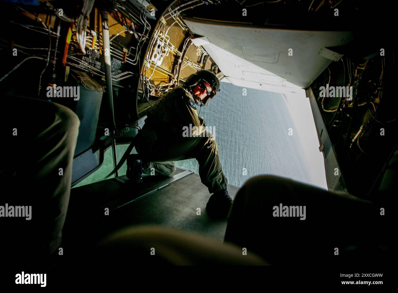 The US Air Force CV-22 Osprey aircraft at MacDill Air Force Base in ...