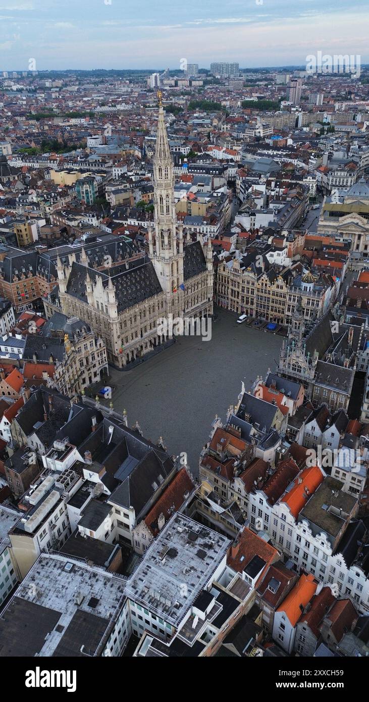 Grand place aerial hi-res stock photography and images - Alamy