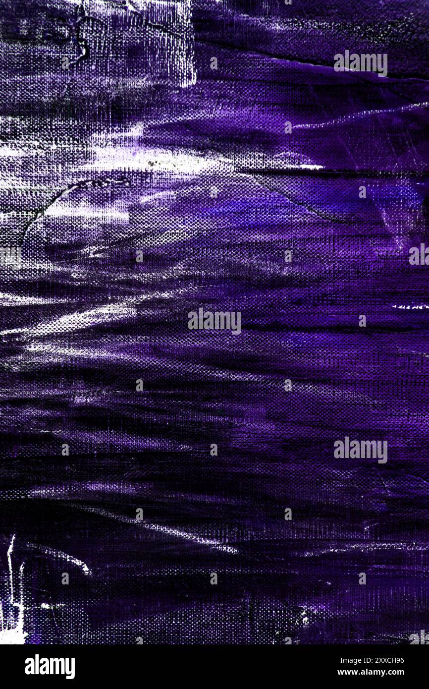 Painted canvas fragment, abstract art painting detail texture ...