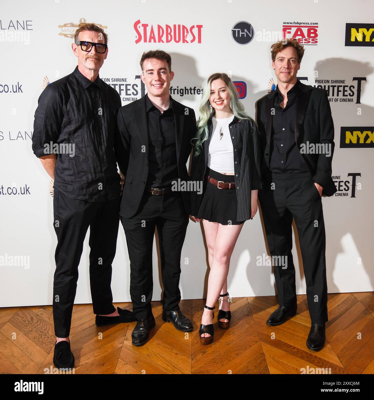 London, UK. 23rd Aug, 2024. Anthony Murphy, John Farrelly, Livvy Hill ...