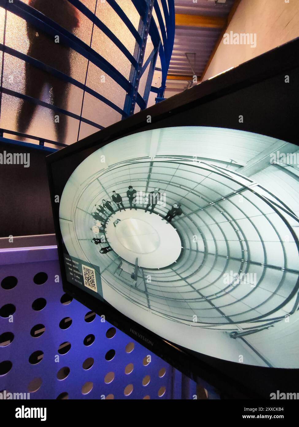 Euro Space Center, Belgium - April 25 2024: Control Panel and ...