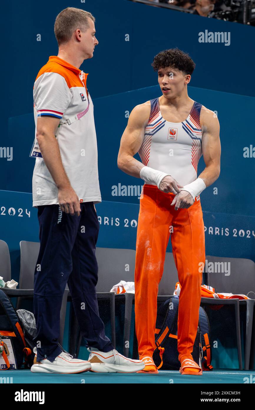 Paris, France. 27th July, 2024. PARIS, FRANCE - JULY 27: Jermain ...