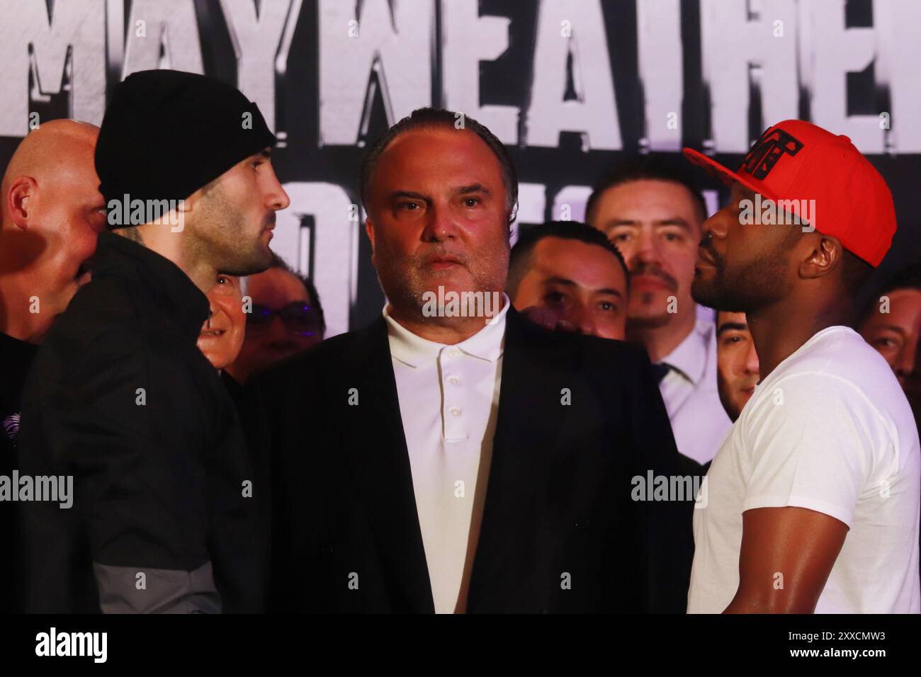 Mexico City, Mexico. 23rd Aug, 2024. John Gotti III and Floyd ...