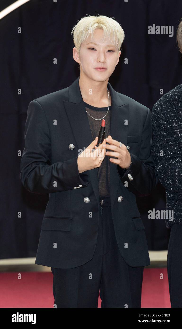 Seoul, South Korea. 23rd Aug, 2024. South Korean singer Hoshi, member ...