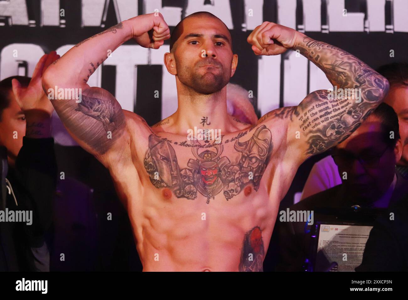 Mexico City, Ciudad de Mexico, Mexico. 23rd Aug, 2024. John Gotti III ...