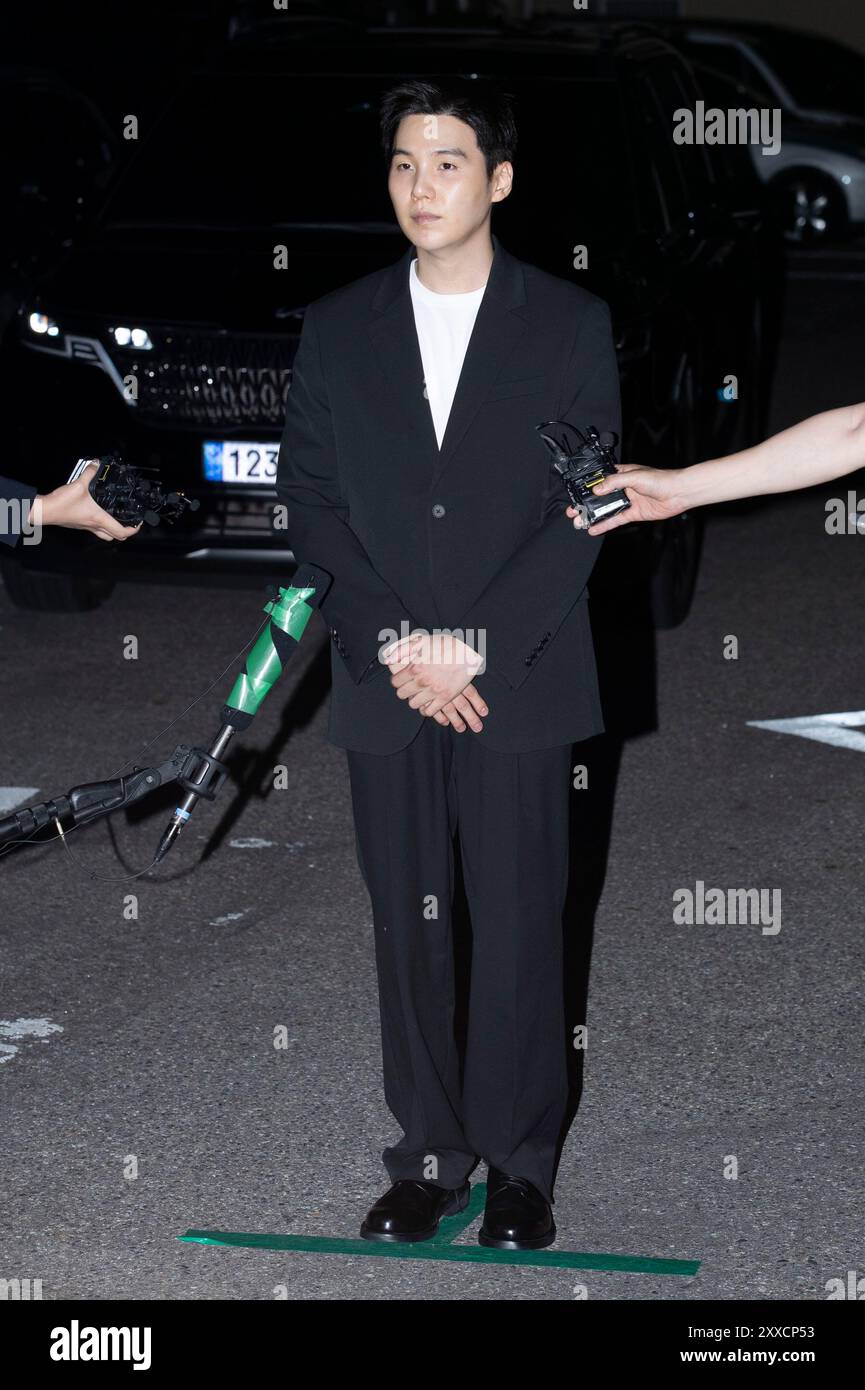 Seoul, South Korea. 23rd Aug, 2024. South Korean K-pop Band BTS Member ...
