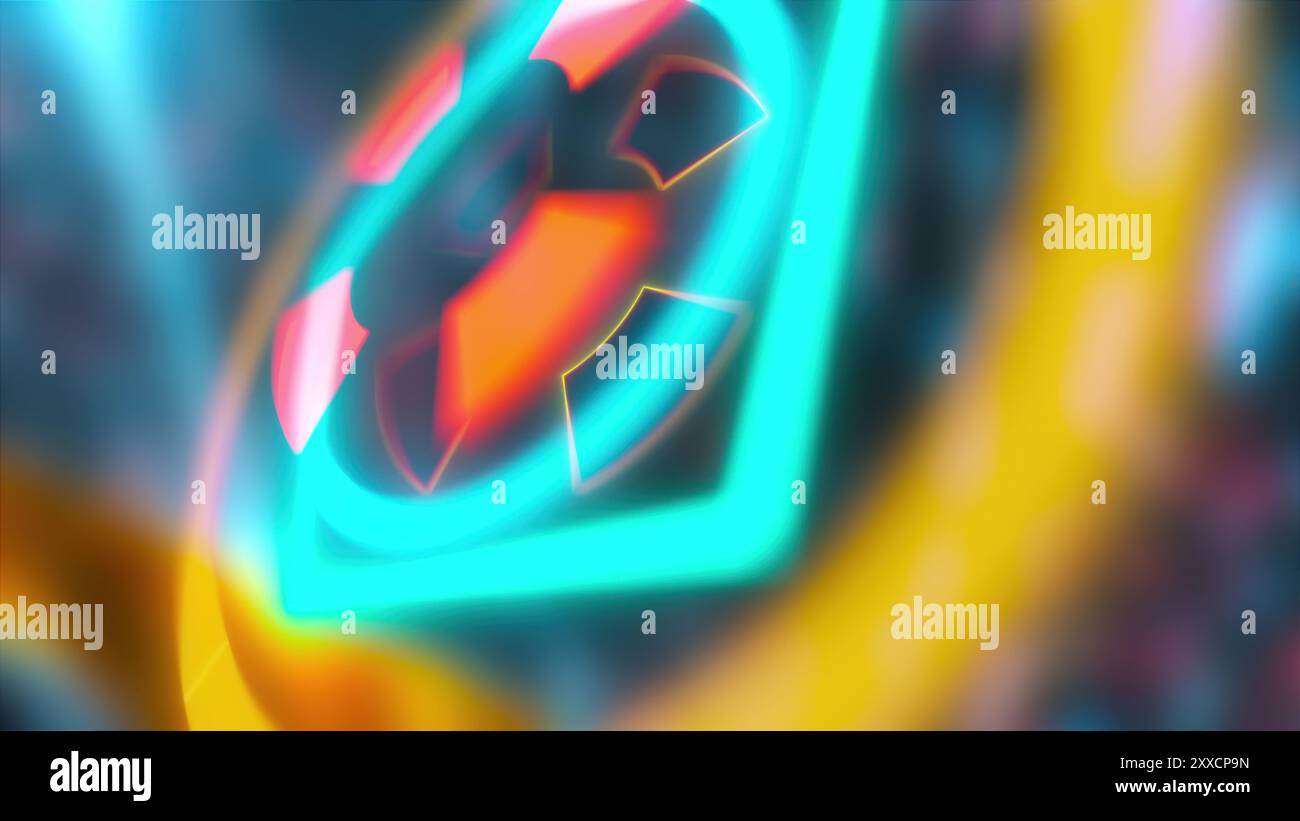 Abstract HUD background. Computer generated 3d render Stock Photo - Alamy