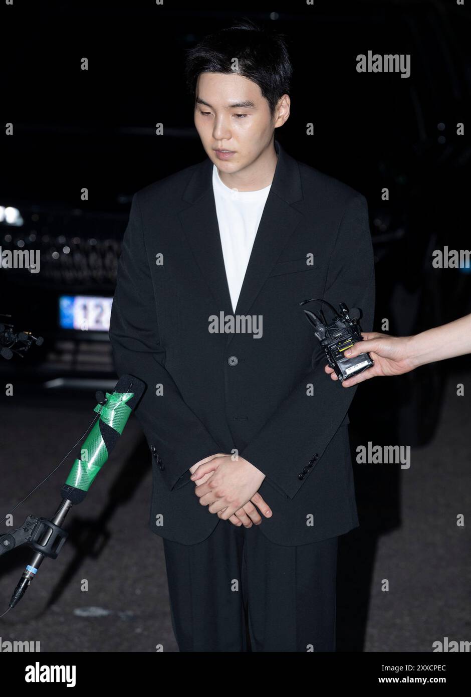 Seoul, South Korea. 23rd Aug, 2024. South Korean K-pop Band BTS Member ...