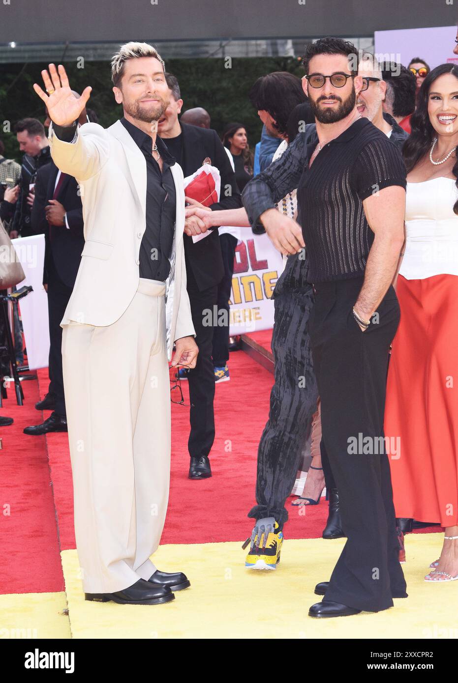 arrivals Deadpool and wolverine Premiere NYC Featuring: Lance Bass ...