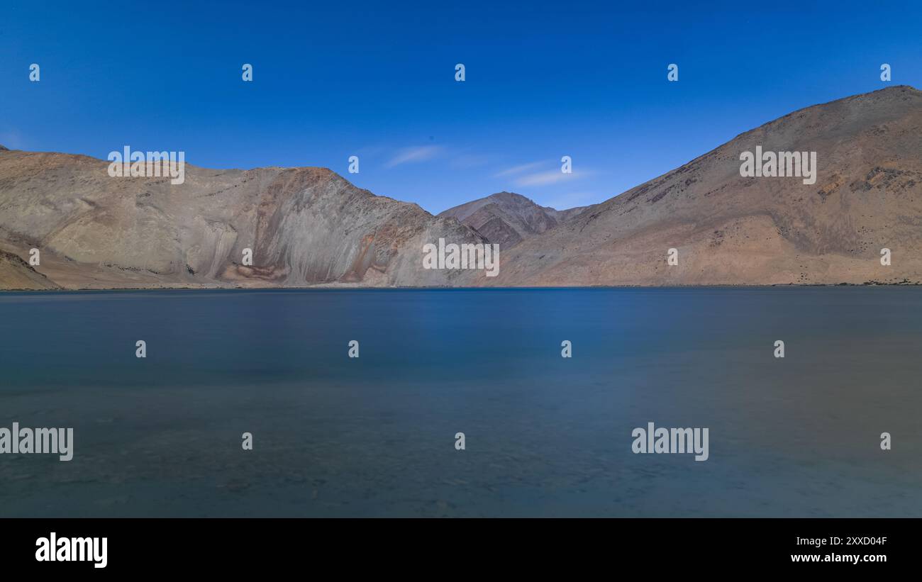 Long exposure of Yayatso, a high-altitude lake at Ladakh, India. A new ...