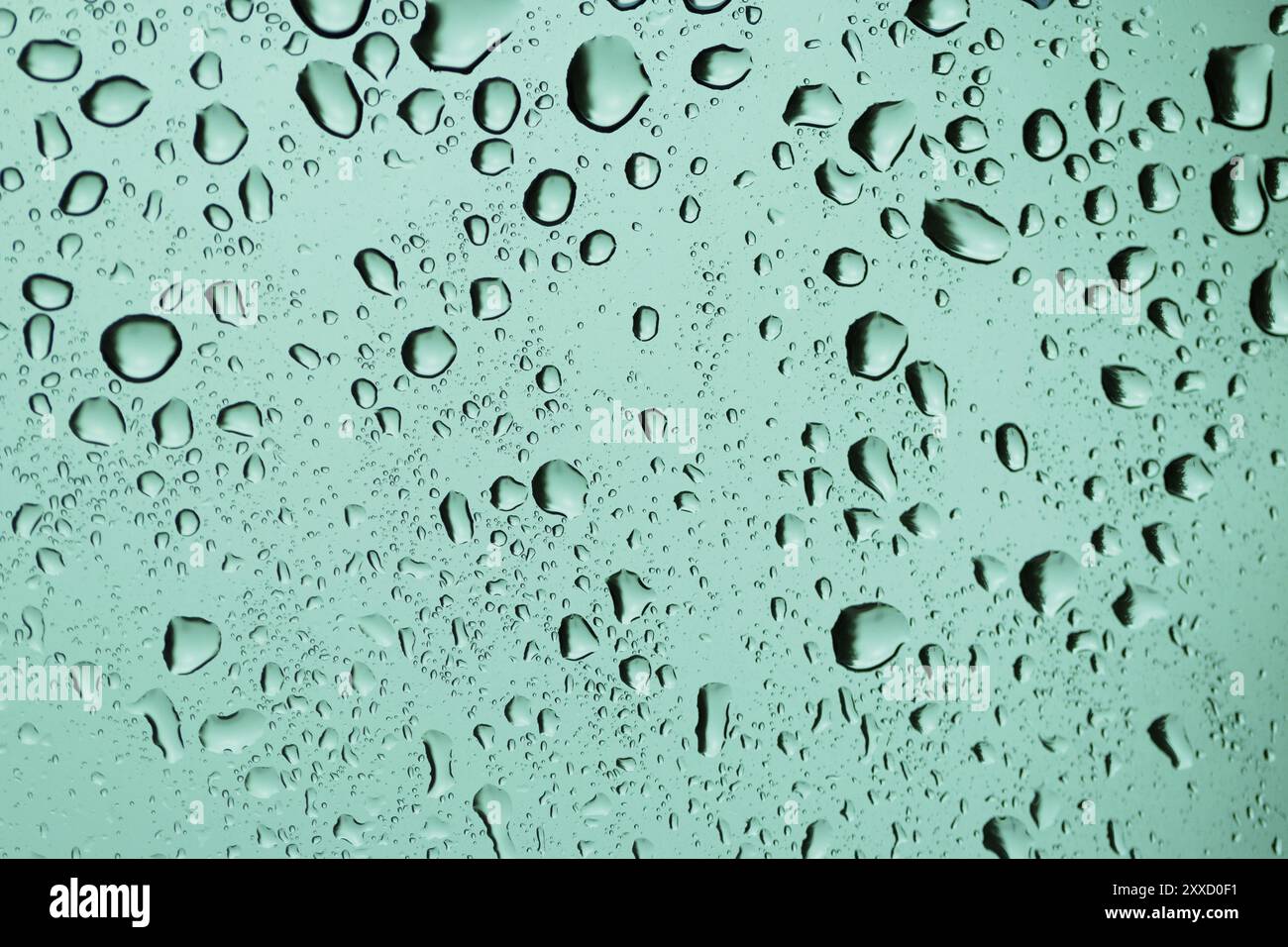 Rain drops on a window glass. Shallow DOF Stock Photo - Alamy